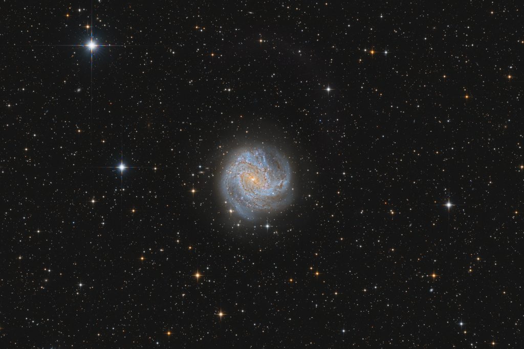 Messier 83 Southern Pinwheel Galaxy Deep Image